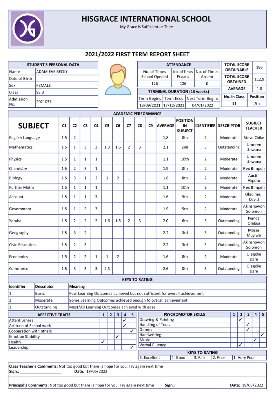 Student Result Software (Report Card Generator and Management ...